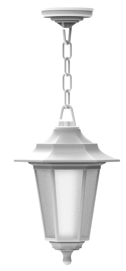 Horoz begonya 3 bahçe armatür aplik ( beyaz)